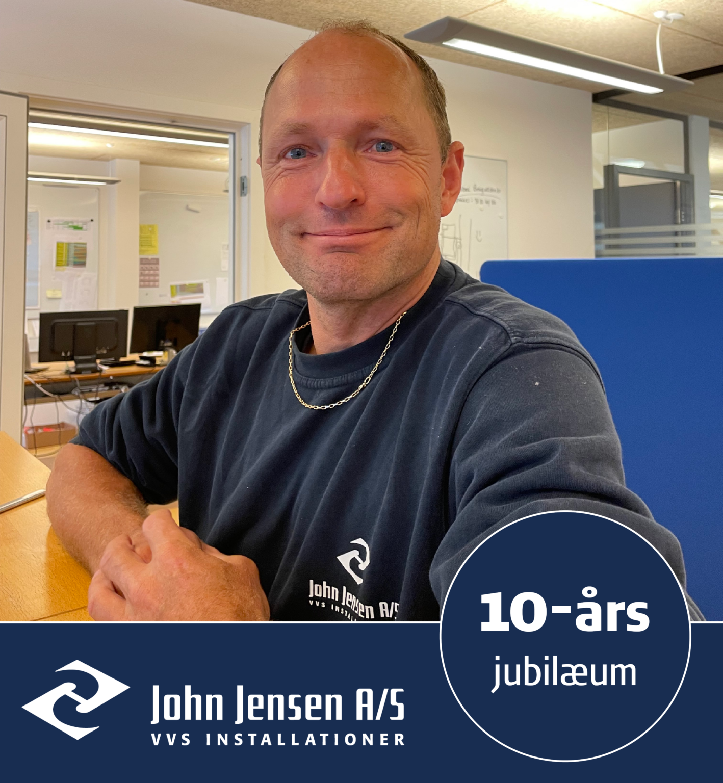 10-års jubilæum hos John Jensen VVS - John Jensen VVS